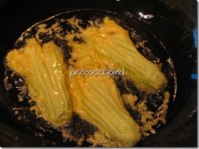 PreeOccupied: Kumro Phool Bhaja, Pumpkin Blossom Bengali Tempura